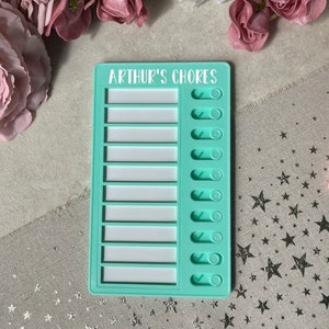 Routine Checklist for Kids, Daily Schedule Tick List, to Do Board ...