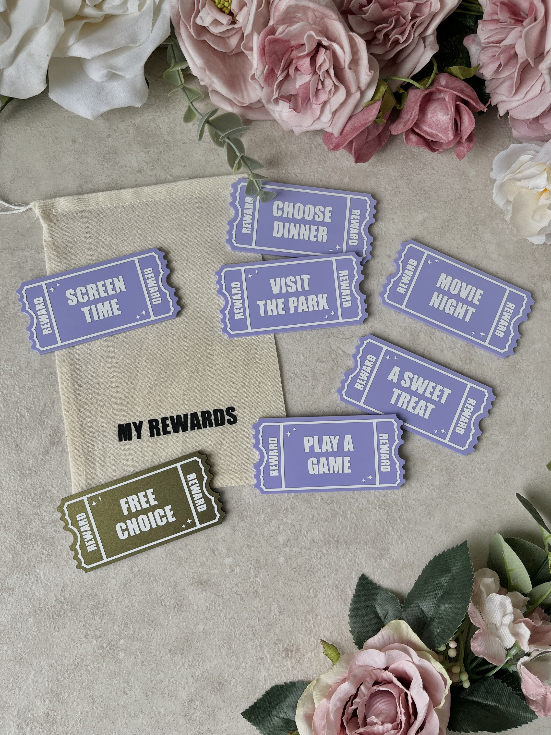 Reward Tokens for Kids Reward System for Good Behaviour and - Etsy UK