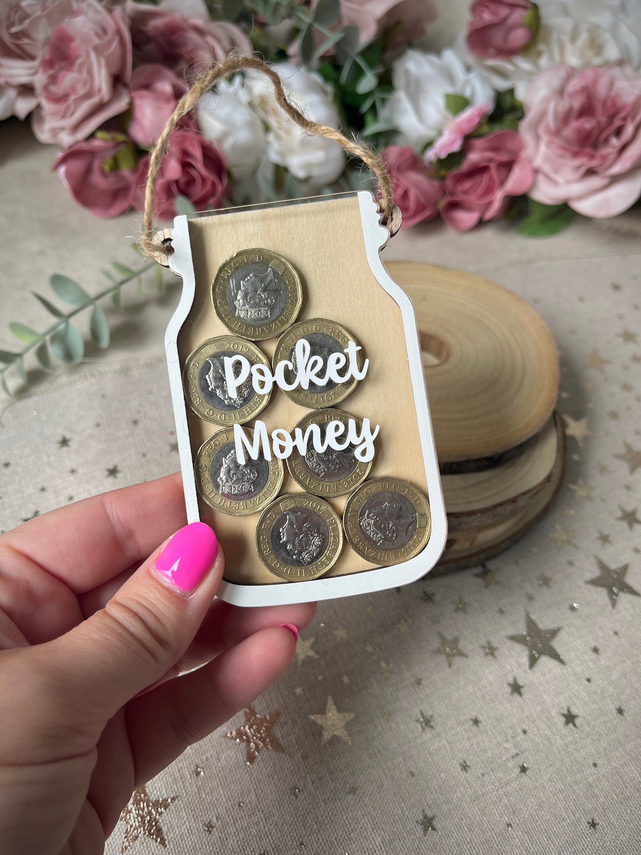 Small Reward Jar Chore Chart for Kids to Earn Money Pocket - Etsy Australia