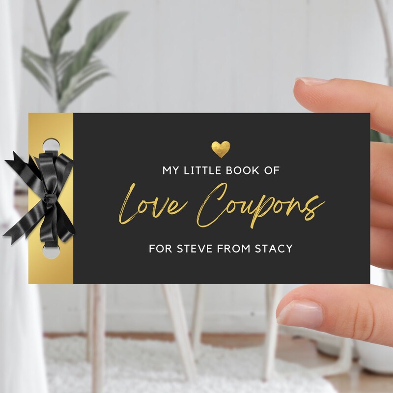 Love Coupon Book - Etsy