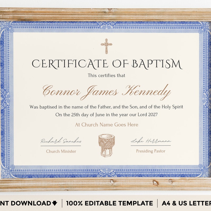 Church Membership Form - Etsy