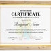 Editable American Certificate, Printable Certificate Template American ...