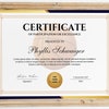 Editable American Certificate, Printable Certificate Template American ...