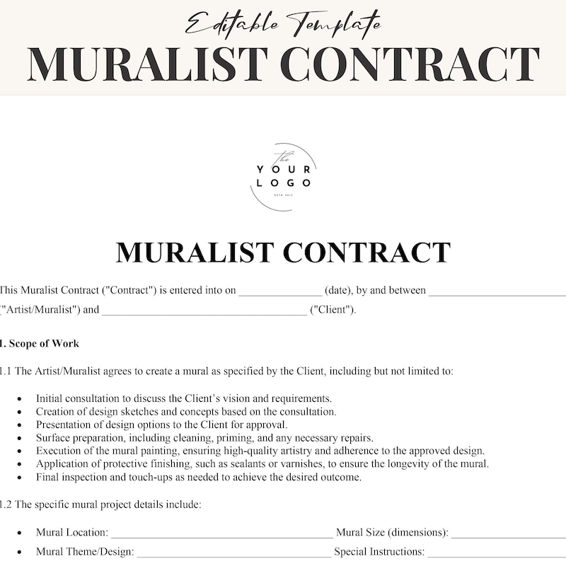 Mural Art Custom Design - Etsy