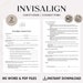 Invisalign Consent Form Template - Customizable Orthodontic Agreement ...
