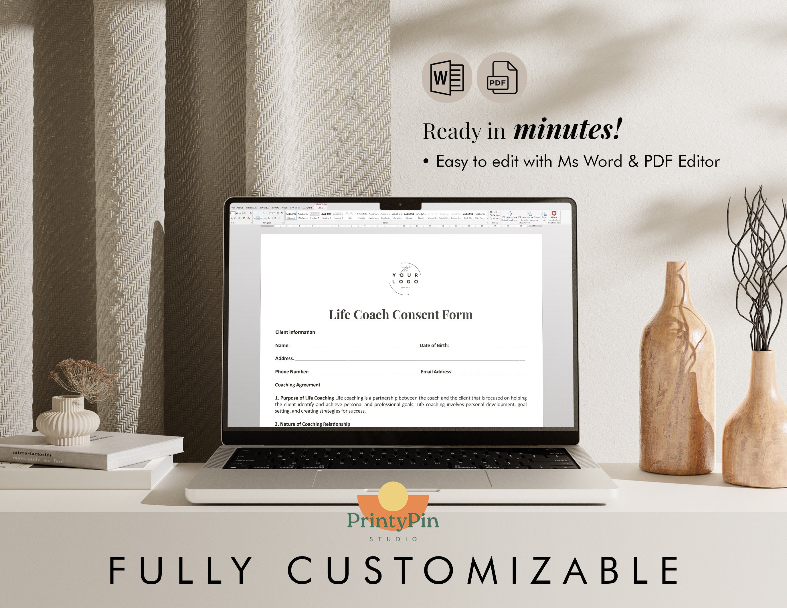 Life Coach Intake Form PDF - Life Coaching Intake Form - Client Intake ...
