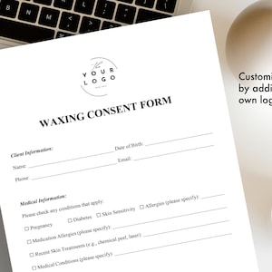 Printable Waxing Consent Form Template Word & PDF | Fully Customizable ...