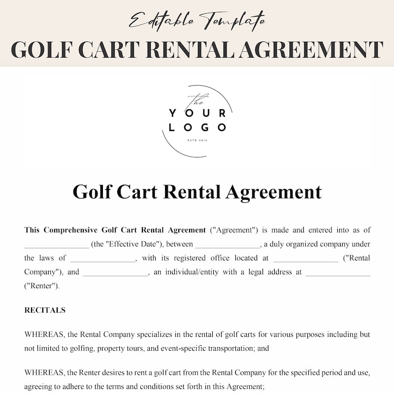 Event Cart Pdf - Etsy