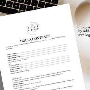 Doula Services Contract Template - Customize for Your Clients - Birth ...