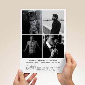 Model Comp Card Template, Elite Modeling Comp Card, Zed Card Template ...