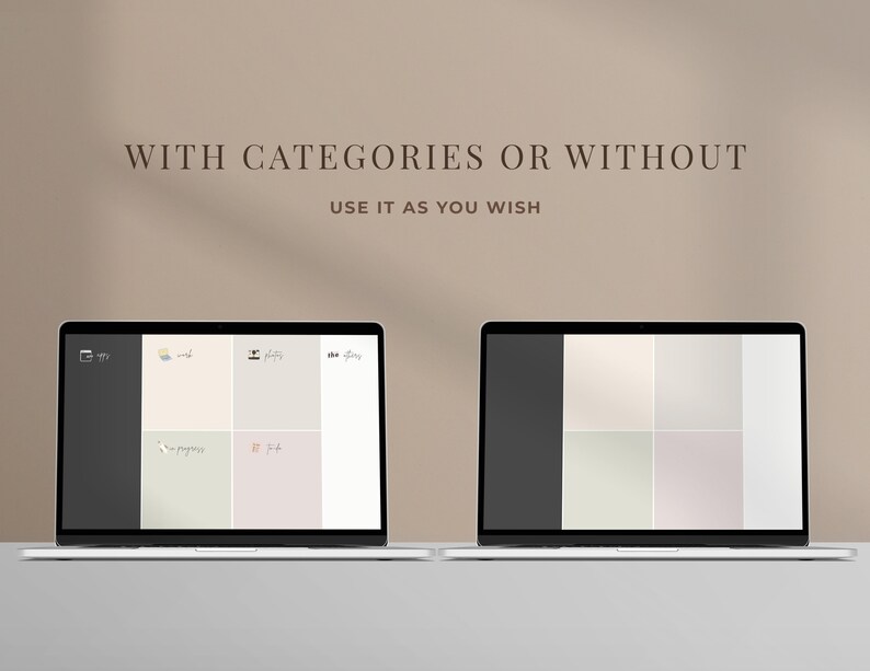 Student Desktop Wallpaper Organizer Macbook Desktop Wallpaper - Etsy