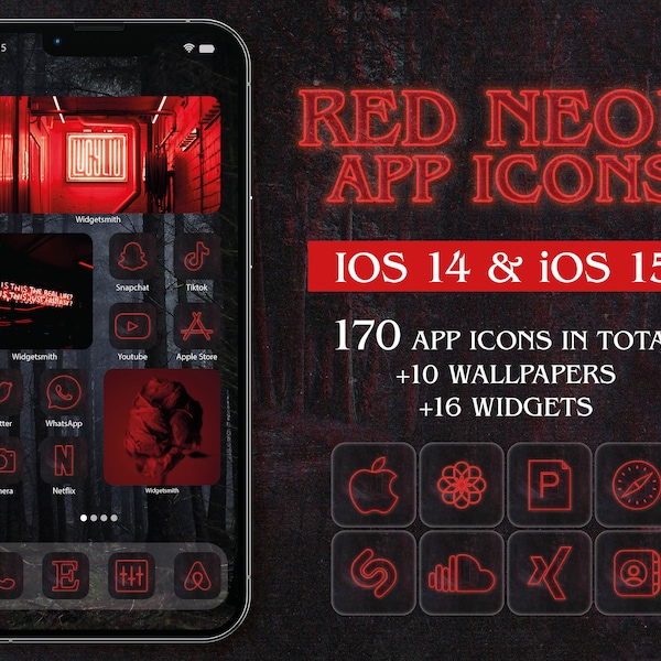 Iphone App Icons - Etsy