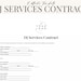 Dj Contract Template Word Printable Wedding Dj Agreement PDF Simple Dj ...