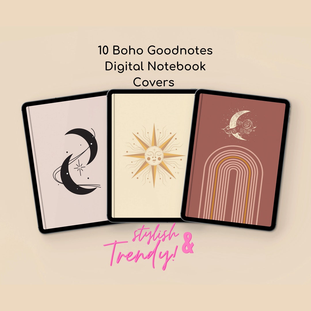 Digital Notebook Cover, Goodnotes Covers, Digital Notebook Good Notes ...