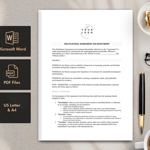 Multilateral Agreement on Investment - Comprehensive Investment ...