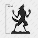 8ft Life-size Werewolf Template - Halloween Silhouette Decor Templates ...