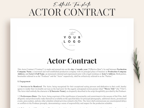 Film Producer Agreement Template