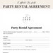 Party Rental Contract Template - Event Equipment Rental Agreement ...