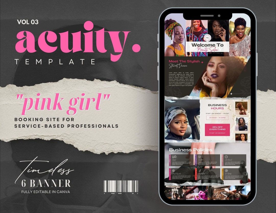 DIY Acuity Site, Acuity Scheduling, Acuity Website Template, Acuity ...