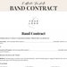 Professional Band Contract Template - Customizable Musicians Agreement ...