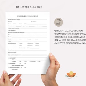 Psychiatry H&P Clinical Template PDF for Medical Students ...