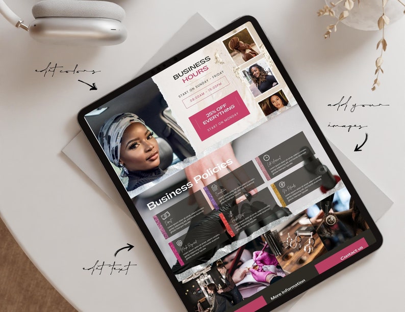 DIY Acuity Site Acuity Scheduling Acuity Website Template - Etsy