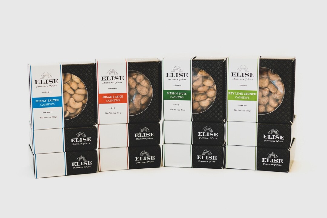 Gourmet Nuts 4oz Boxes - Wedding Favors, Corporate Gift for Clients ...
