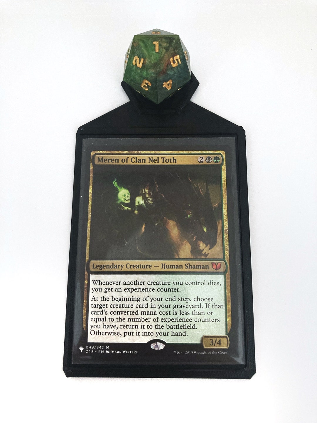 Mtg Command Zone Card Frame - Etsy
