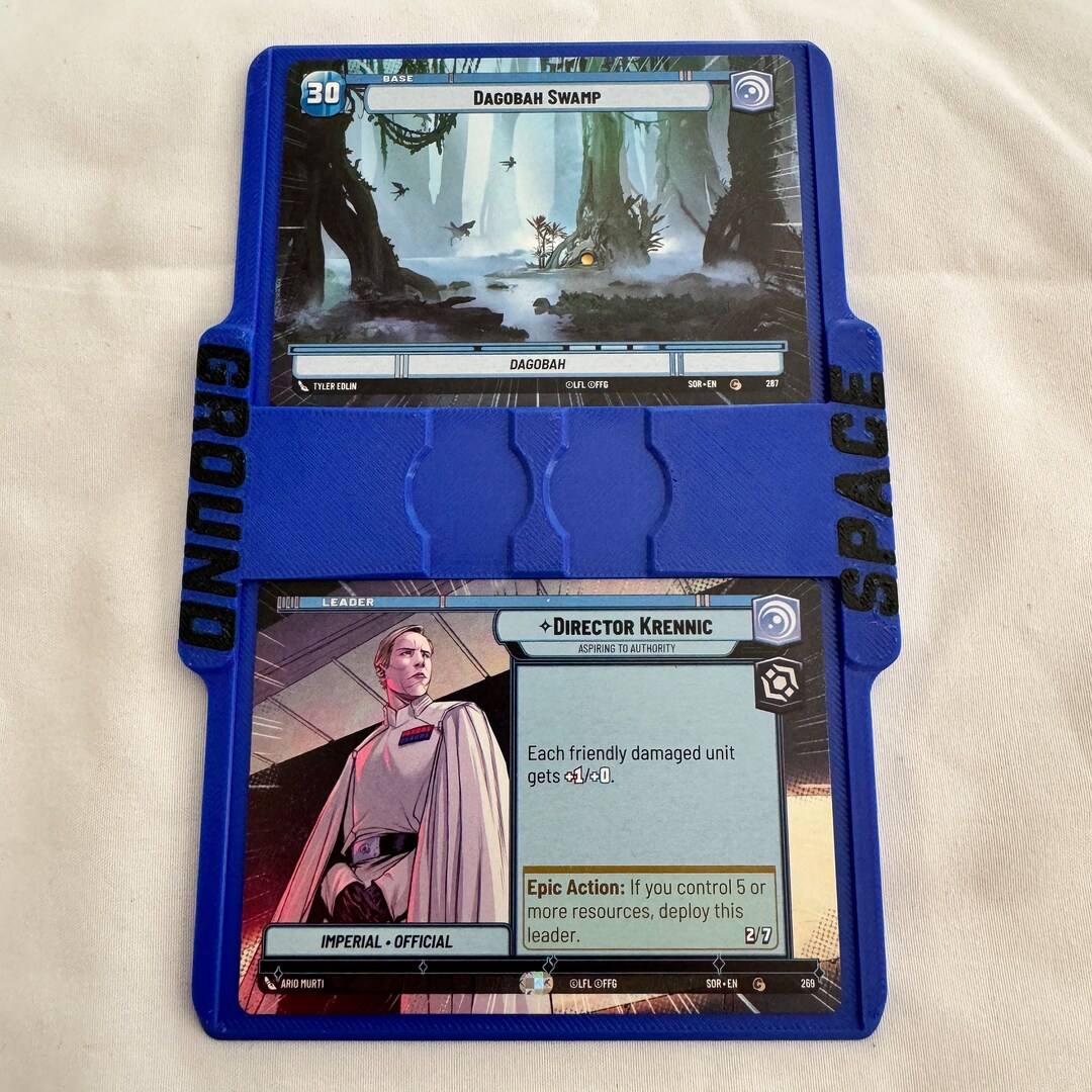 Base & Leader Zone Board for Star Wars Unlimited (game Accessory ...