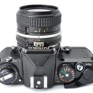 Nikon FE Black - SLR 35mm Film Camera W/ Ai Nikkor 28mm F3.5 Wide Angle ...