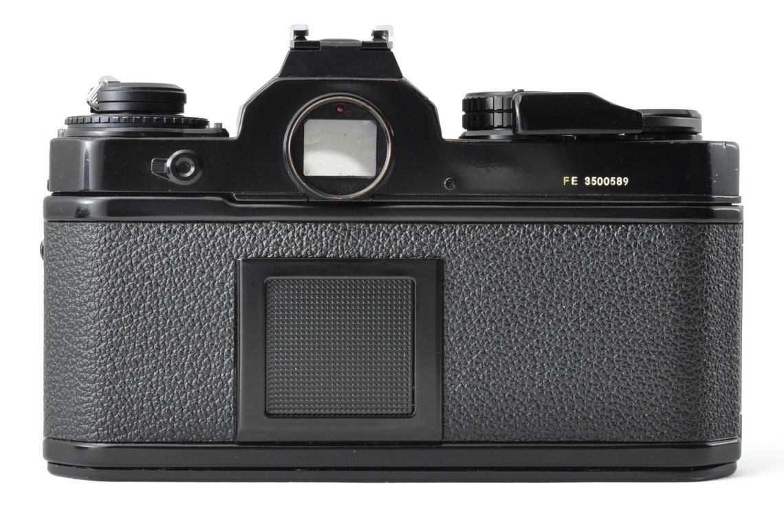 Nikon FE Black - SLR 35mm Film Camera W/ Ai Nikkor 28mm F3.5 Wide Angle ...