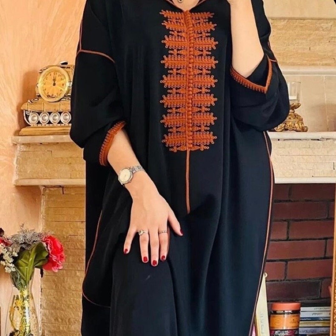 Jellaba Marocaine Pour Femme / Djellaba Gift / Arabic Robe - Etsy
