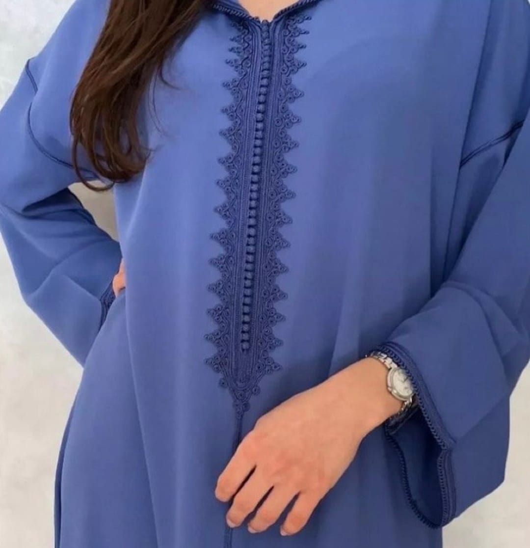 Djellaba Robe Marocaine Pour Femme/ Arabe Robe Femme élégante - Etsy