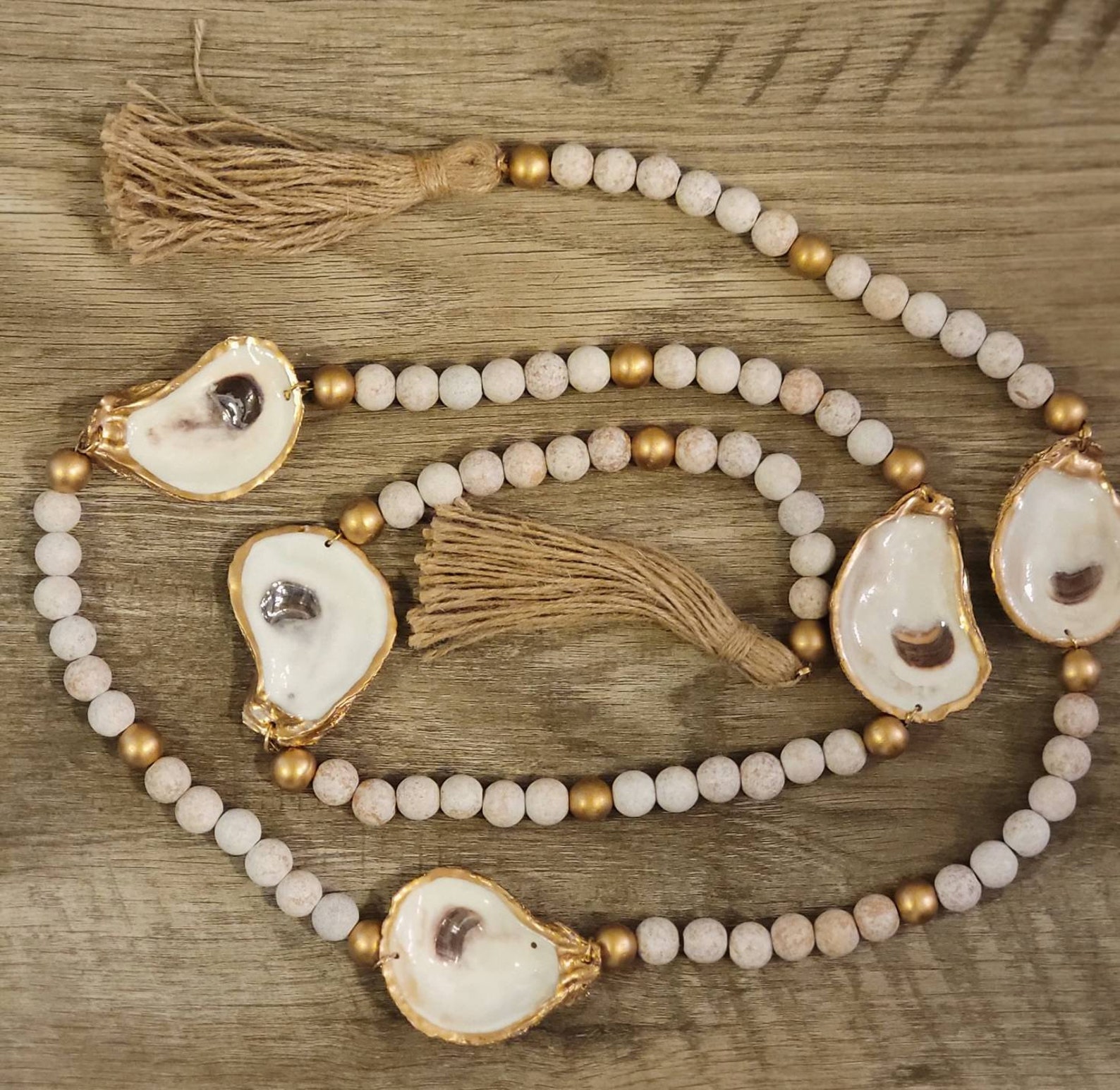 Handmade Shell Garland, That Showcases the Luxurious Side of Low ...