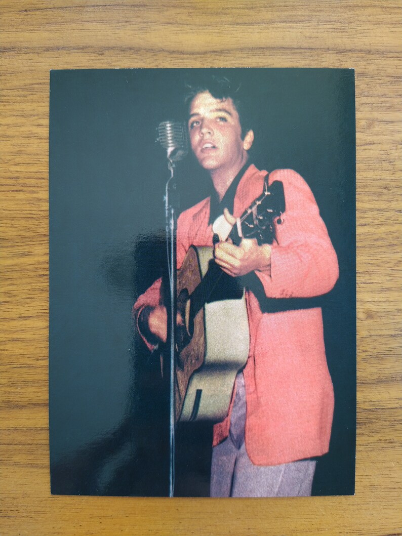 Elvis Presley Postcards Etsy