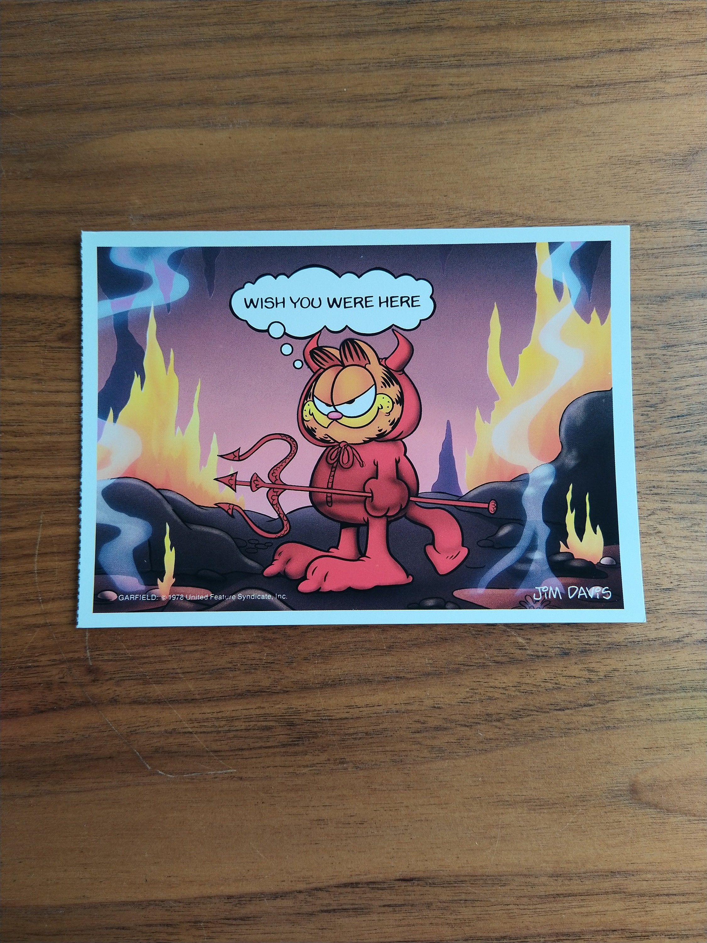 Garfield Postcards - Etsy