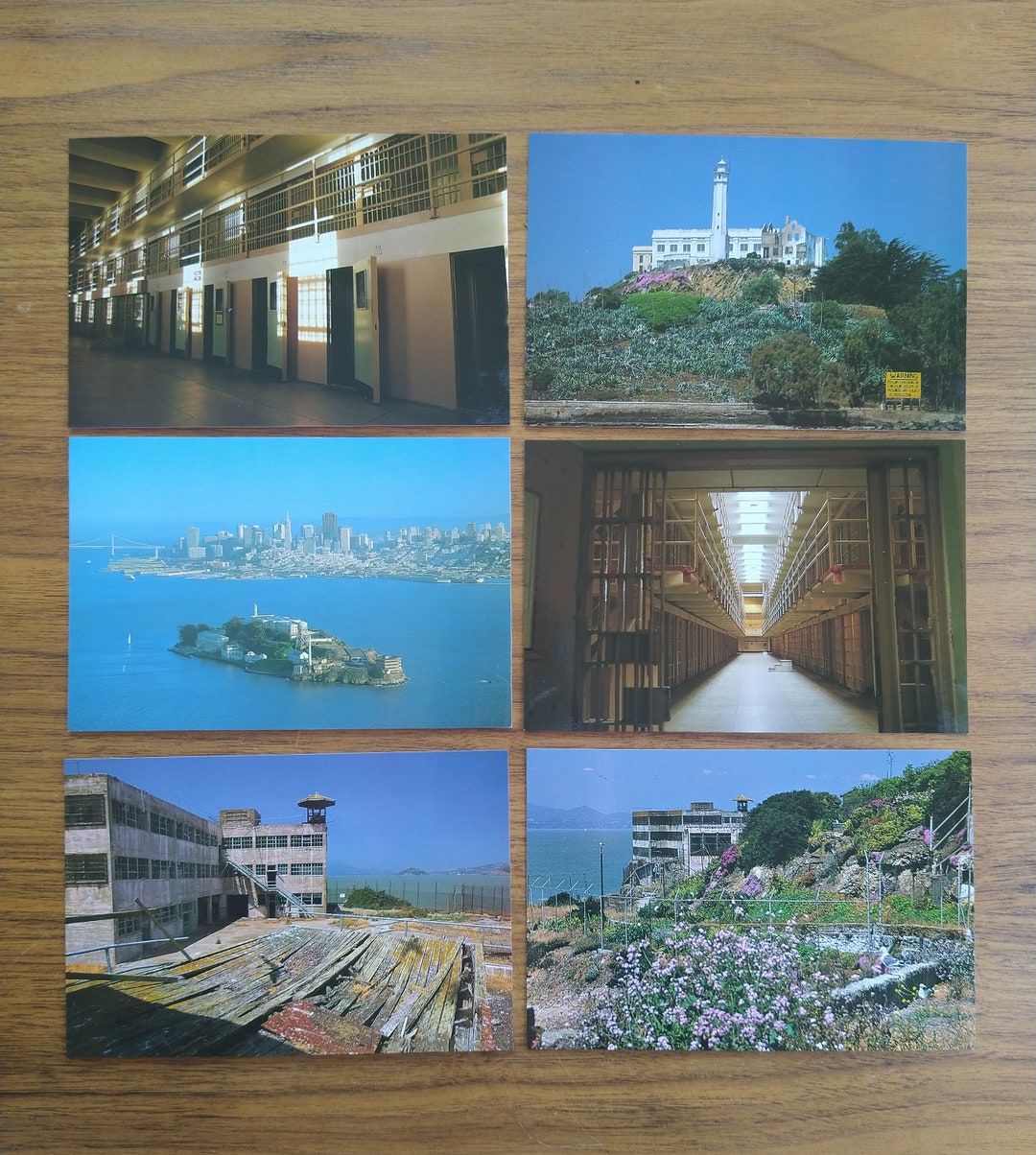 Alcatraz Prison Postcards Pack of 6 - Etsy