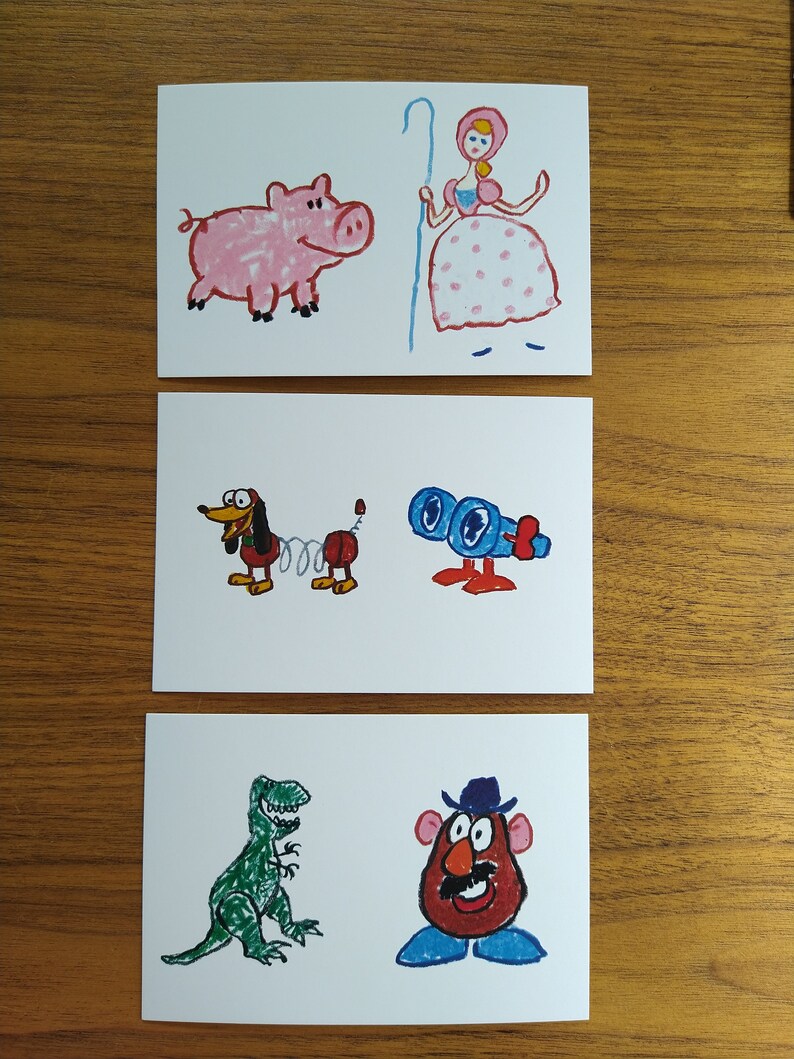 Pixar Toy Story Postcards Pack of 10 - Etsy