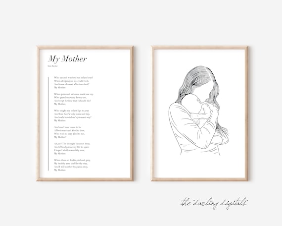 Poem Outline Drawing