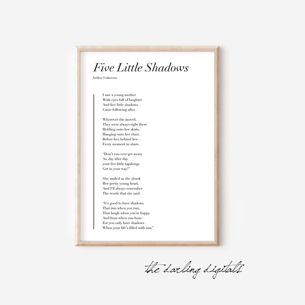 Little Feet Poem - Etsy