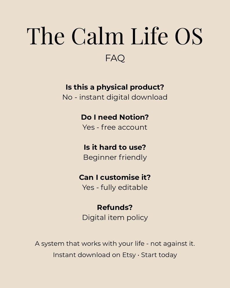 Notion Life Planner Template | All-in-one Digital Life Organisation ...