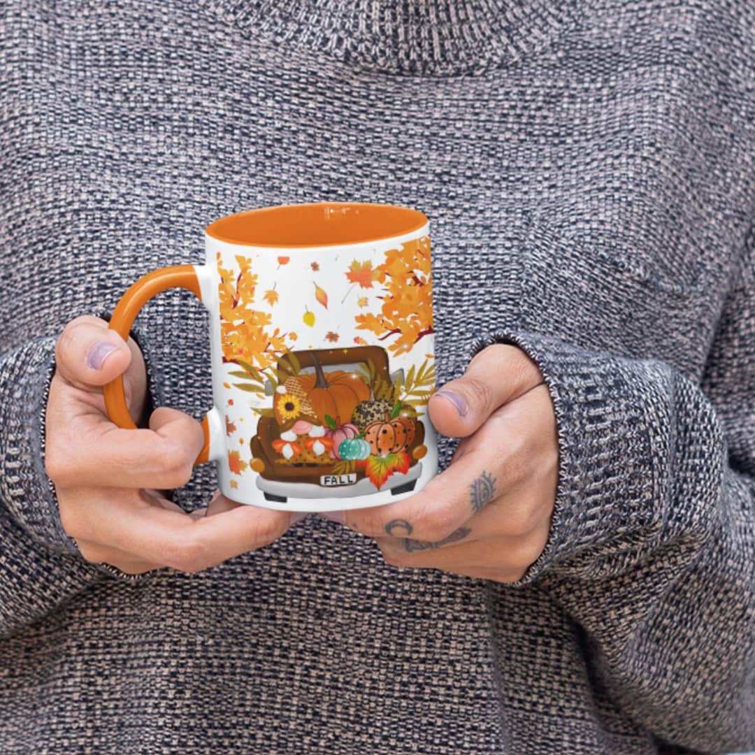 Personalized Fall Mug Pumpkin Spice Fall Decor Coffee Mug - Etsy