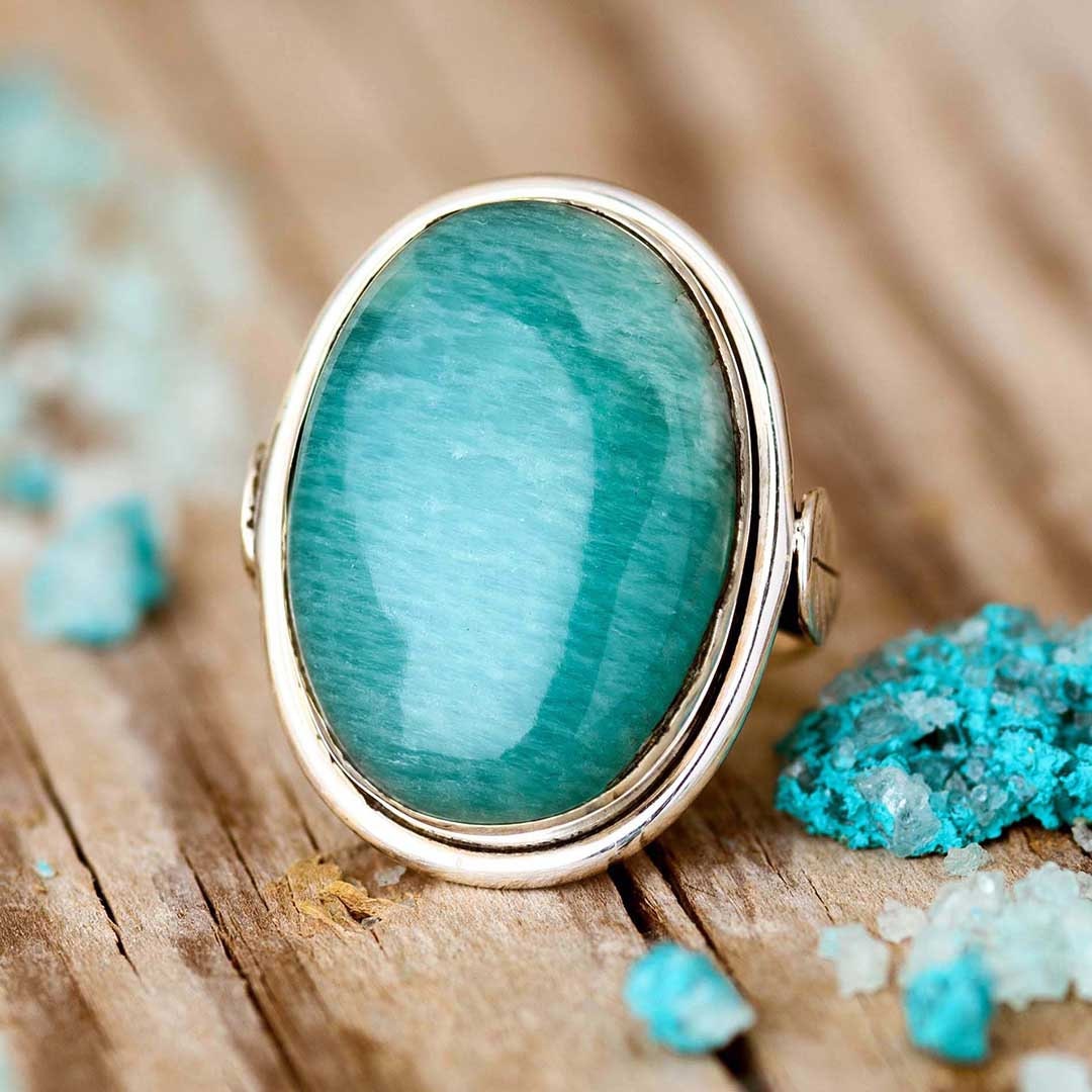 Amazonite Rings