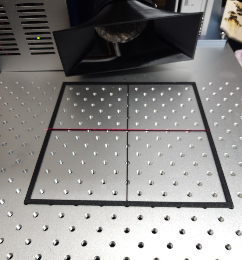 Galvo Laser Alignment Grid 3D Print Model - Etsy