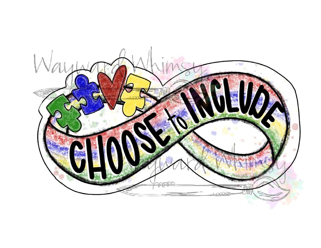 Autism Awareness- Puzzle Piece- Infinity Symbol - Png File- Digital ...