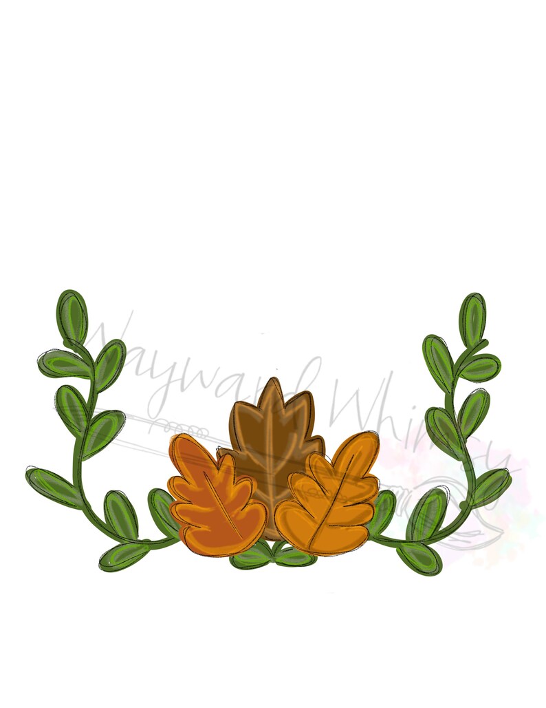 Fall Leaf Vine - Png File- Digital Download- Sublimation File- Digital ...