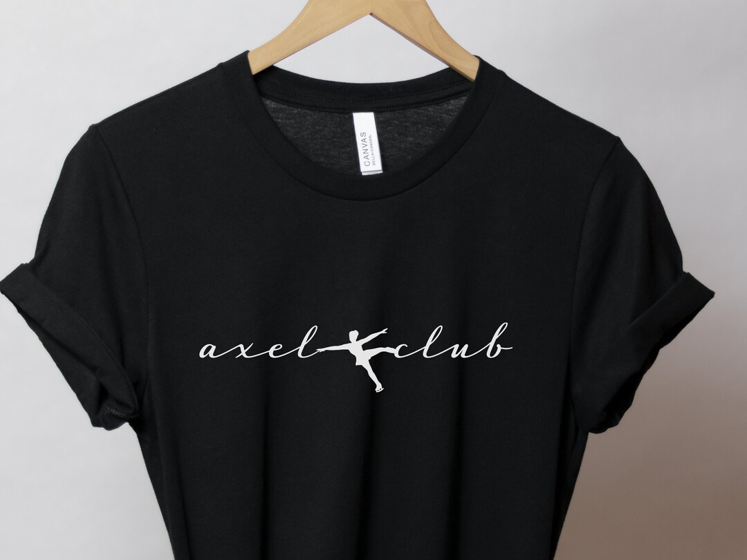 Axel Club T-shirt, I Landed My Axel, Figure Skating, Figure Skater, Ice ...
