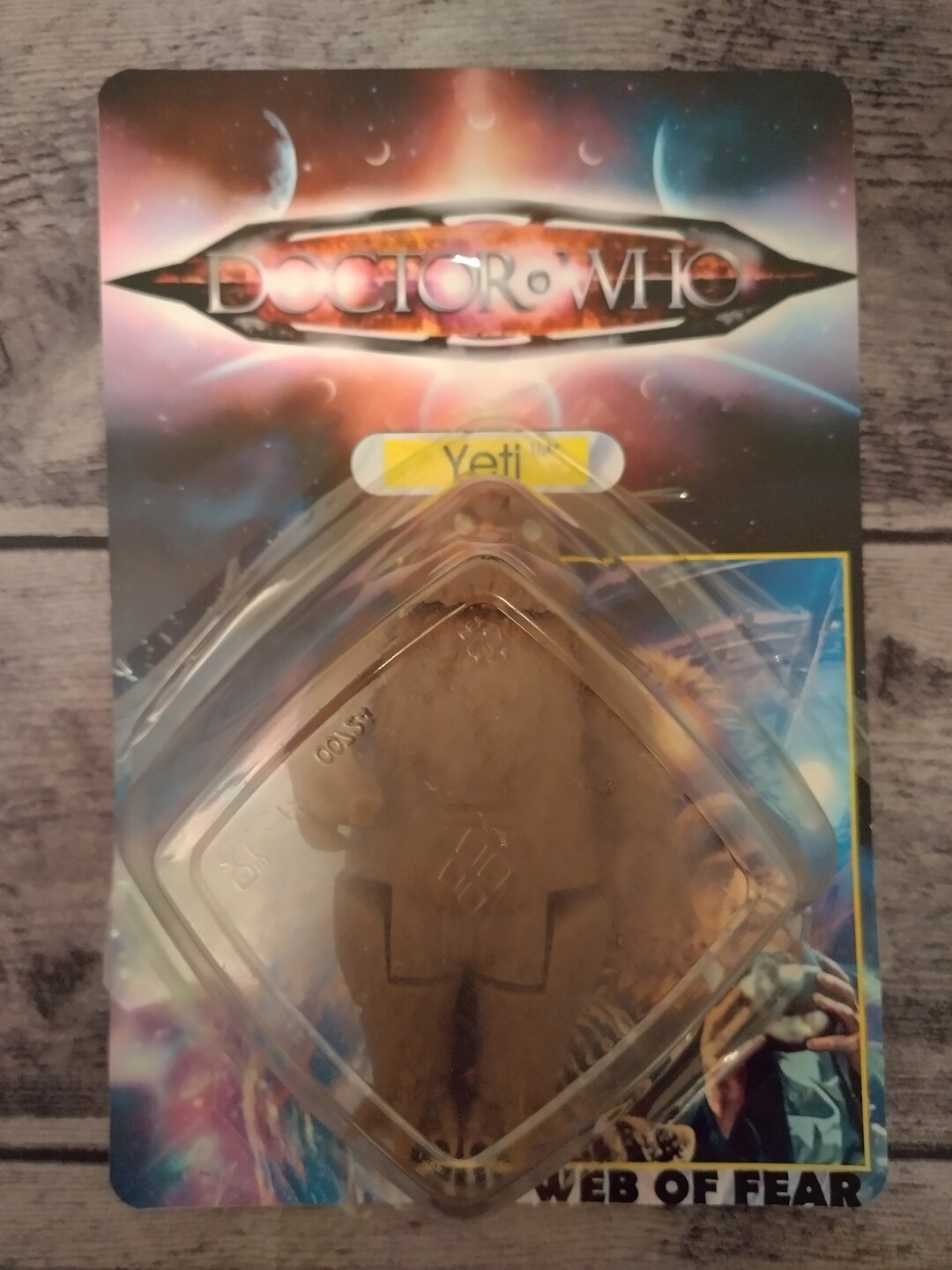 Doctor Who Web of Fear Yeti - Etsy UK