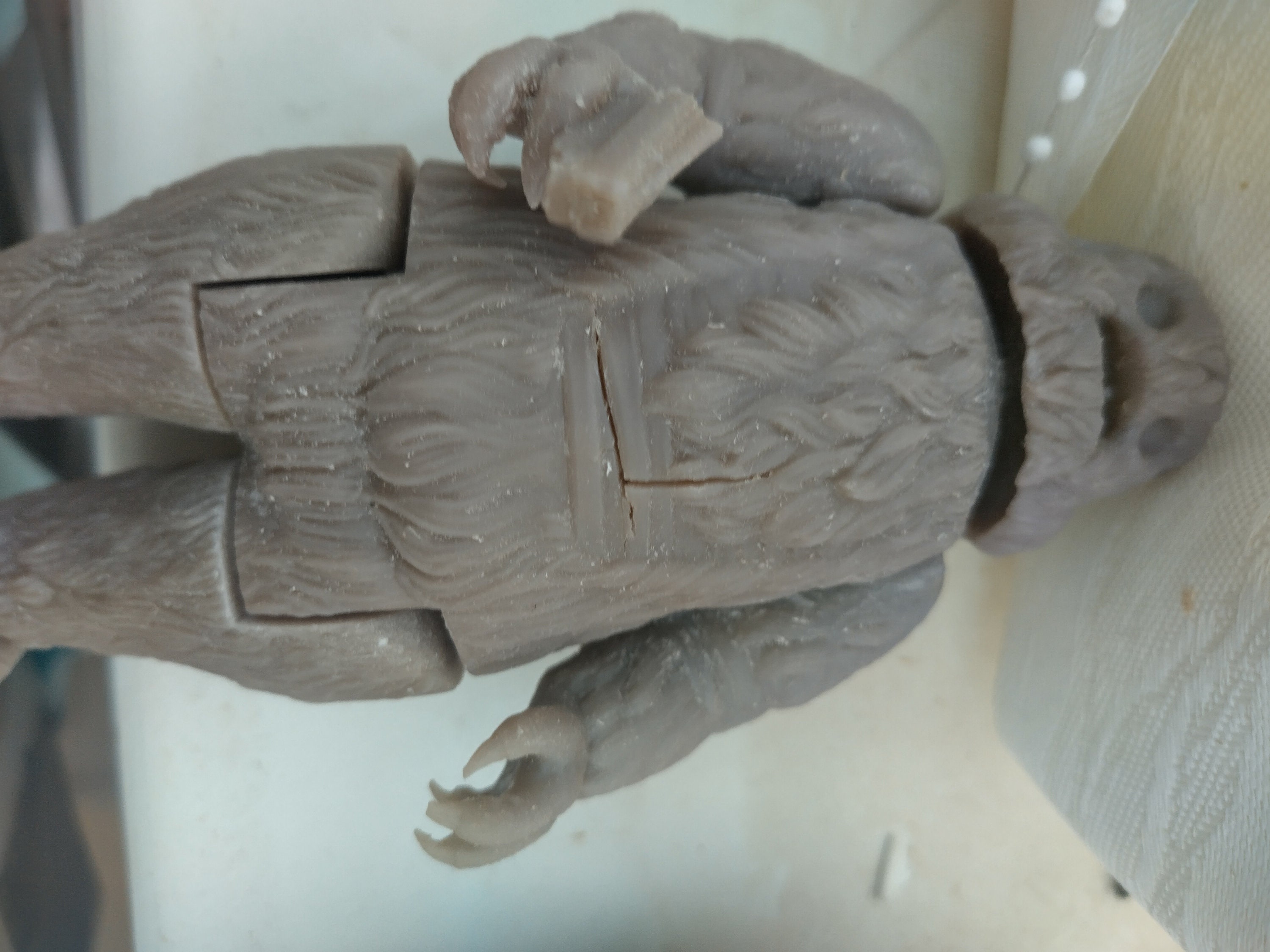 Web of Fear Yeti (please Read Description) - Etsy UK