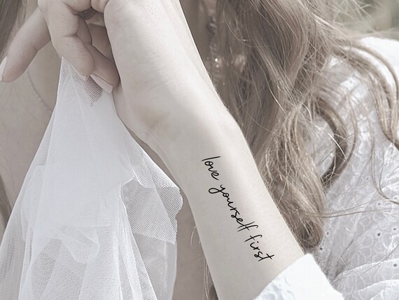 Love Yourself First Tattoo Tumblr